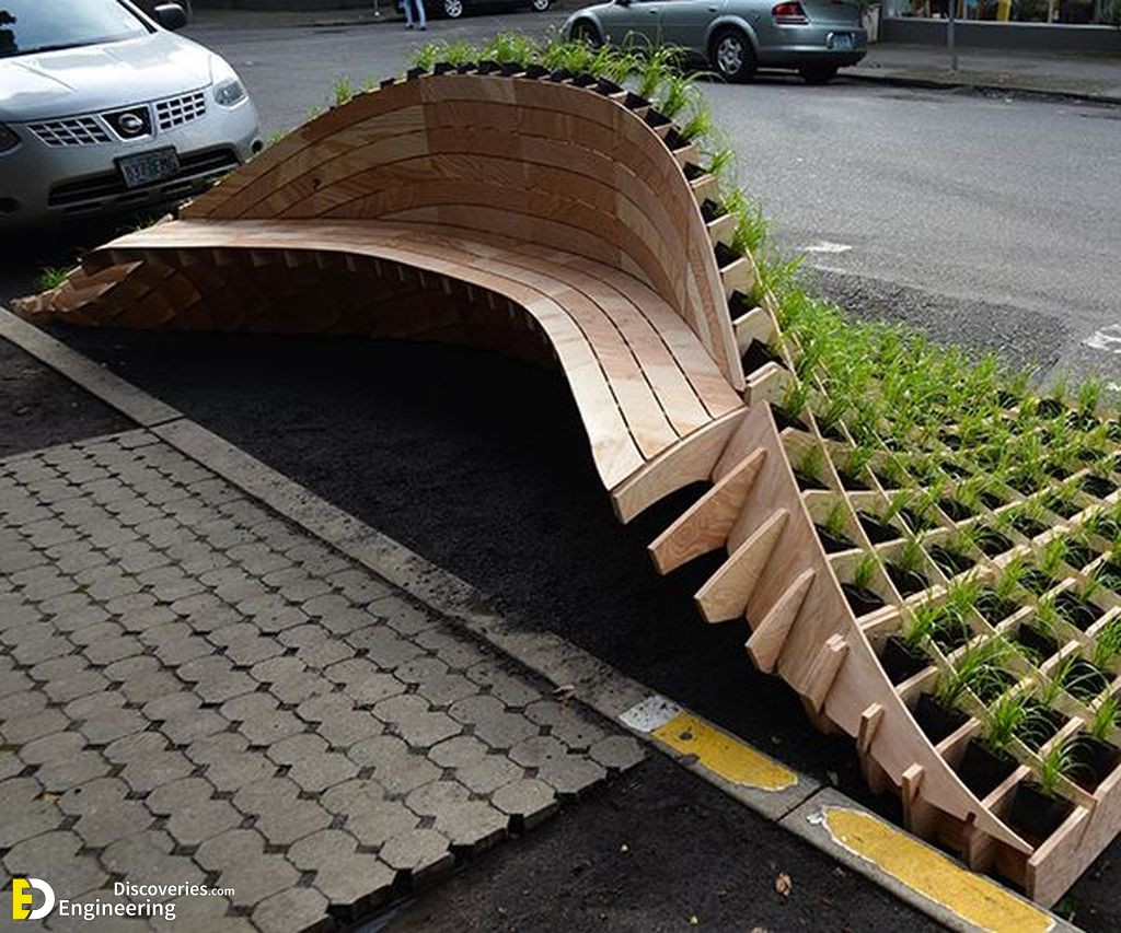 Innovative Parametric Outdoor Benches Shaping Public Spaces ...