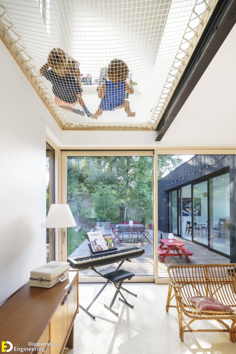 30+ Amazing Homes And Offices Have Suspended Nets To Hang Out In ...