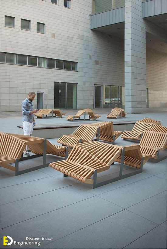 Innovative Parametric Outdoor Benches Shaping Public Spaces ...