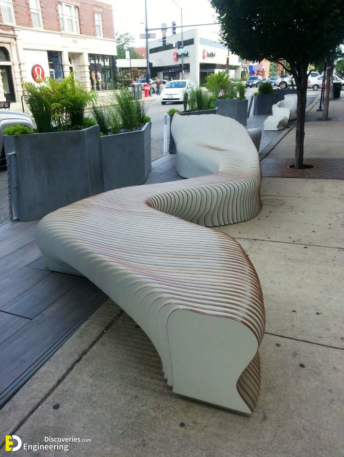 Innovative Parametric Outdoor Benches Shaping Public Spaces ...