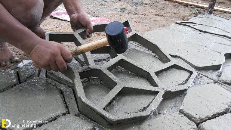 29+ Easy DIY Concrete Walkway Ideas For Your Yard! – Engineering ...