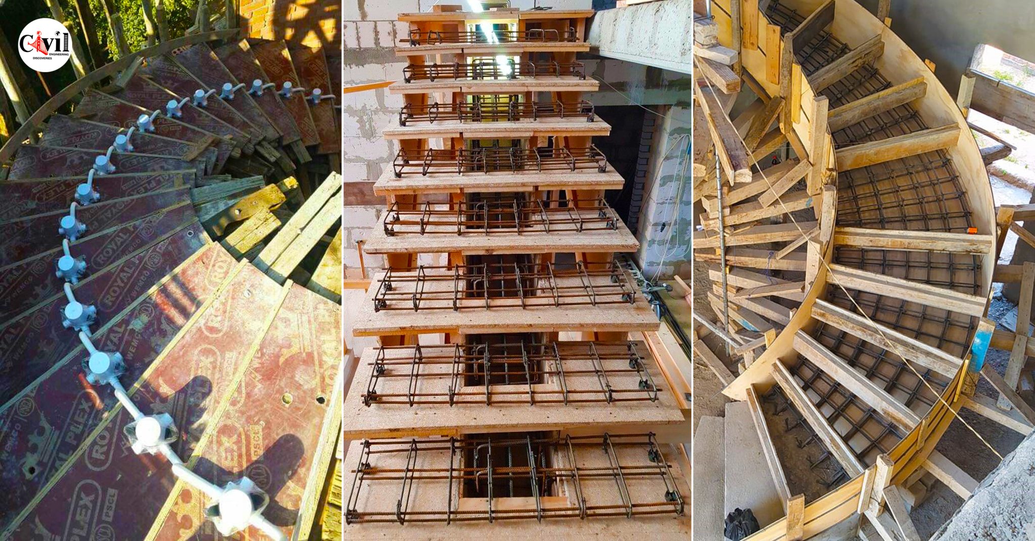 38+ Pictures Showing RCC Concrete Stairs Under Construction ...