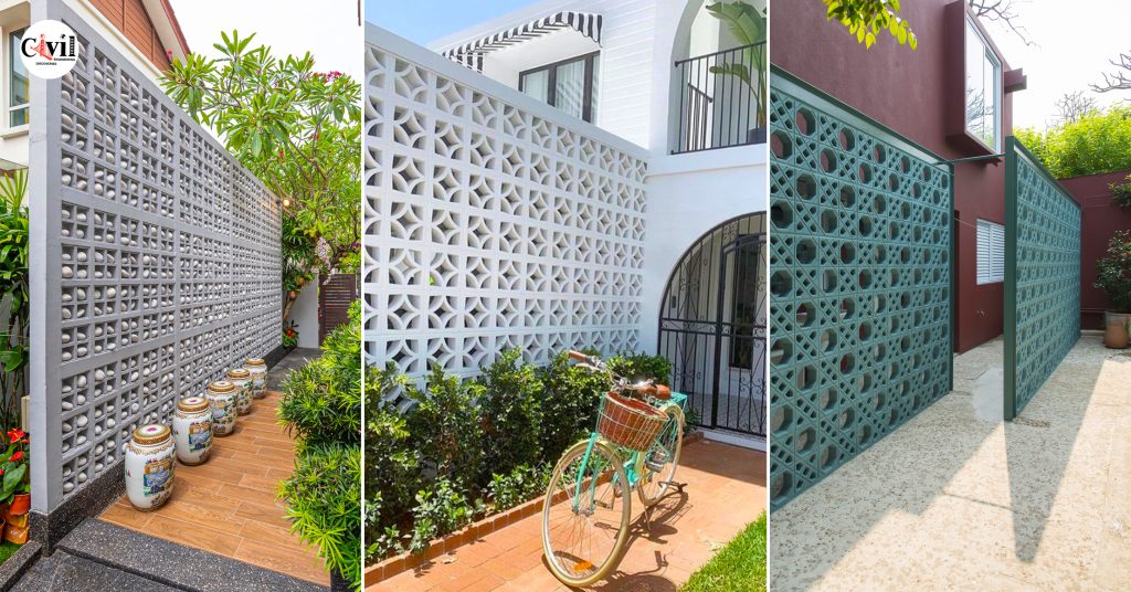 Amazing Ventilation Block Fence Wall Ideas | Engineering Discoveries