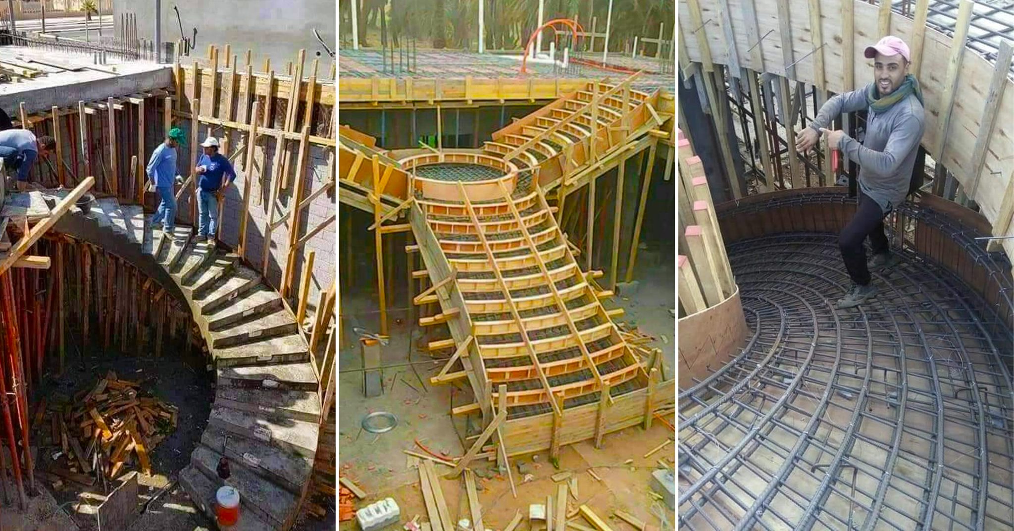 Different Types Of RCC Concrete Stairs Under Construction | Engineering ...