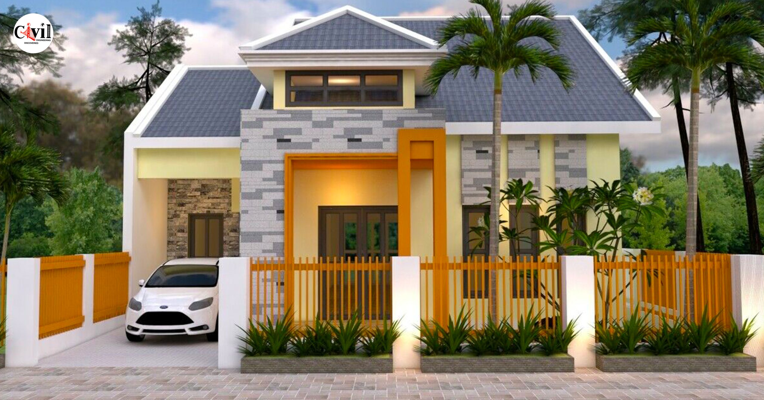 House Design Plans 11.0m×17.0m With 4 bedroom – Full Plans ...