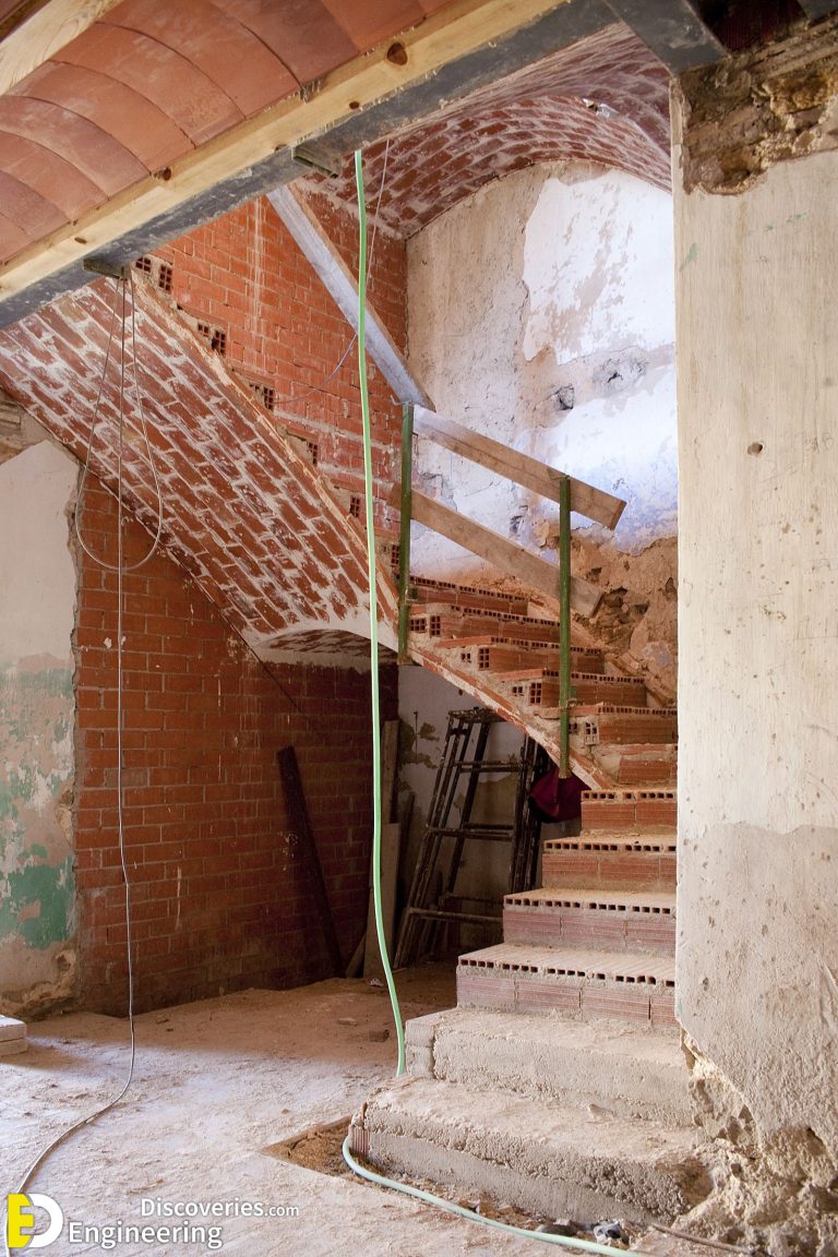 How To Build A Stair Step By Step Using Bricks | Engineering Discoveries