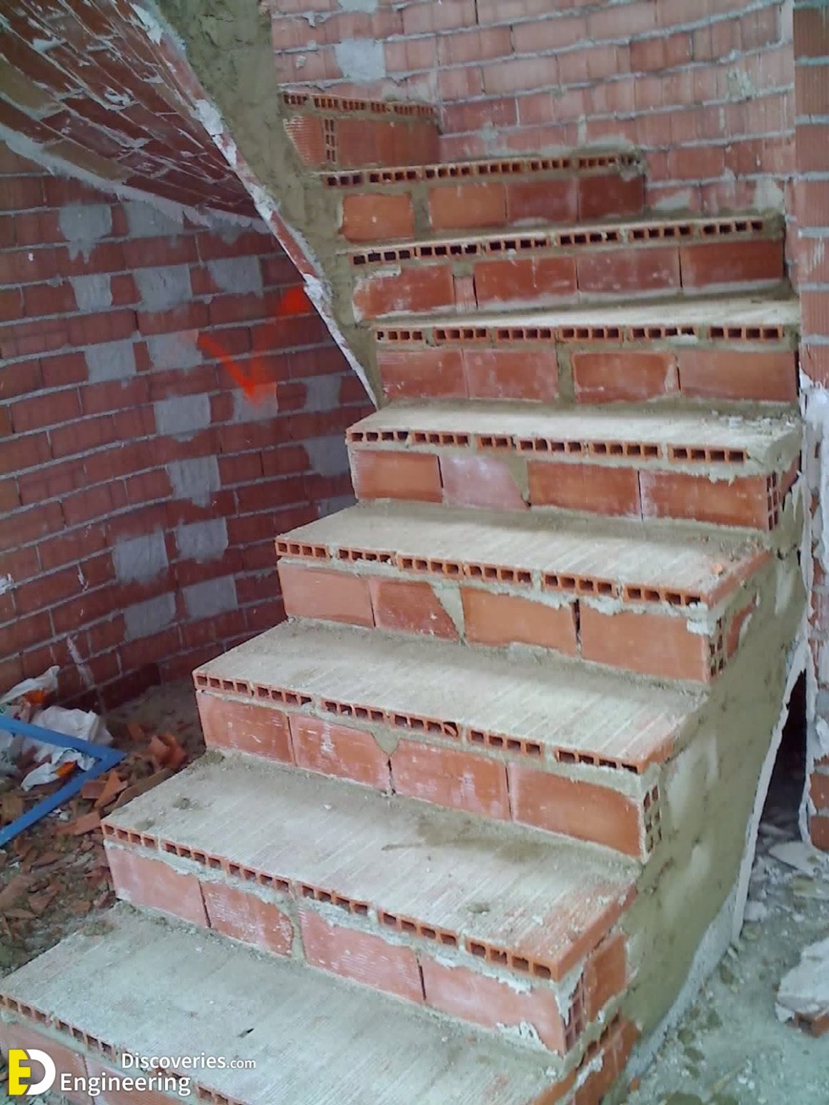 How To Build A Brick Staircase Unique Easy Amazing Construction ...