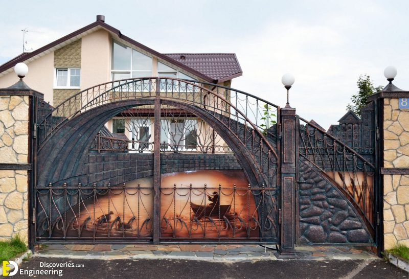 Top 28 Modern Gate Design Ideas For 2023 | Engineering Discoveries