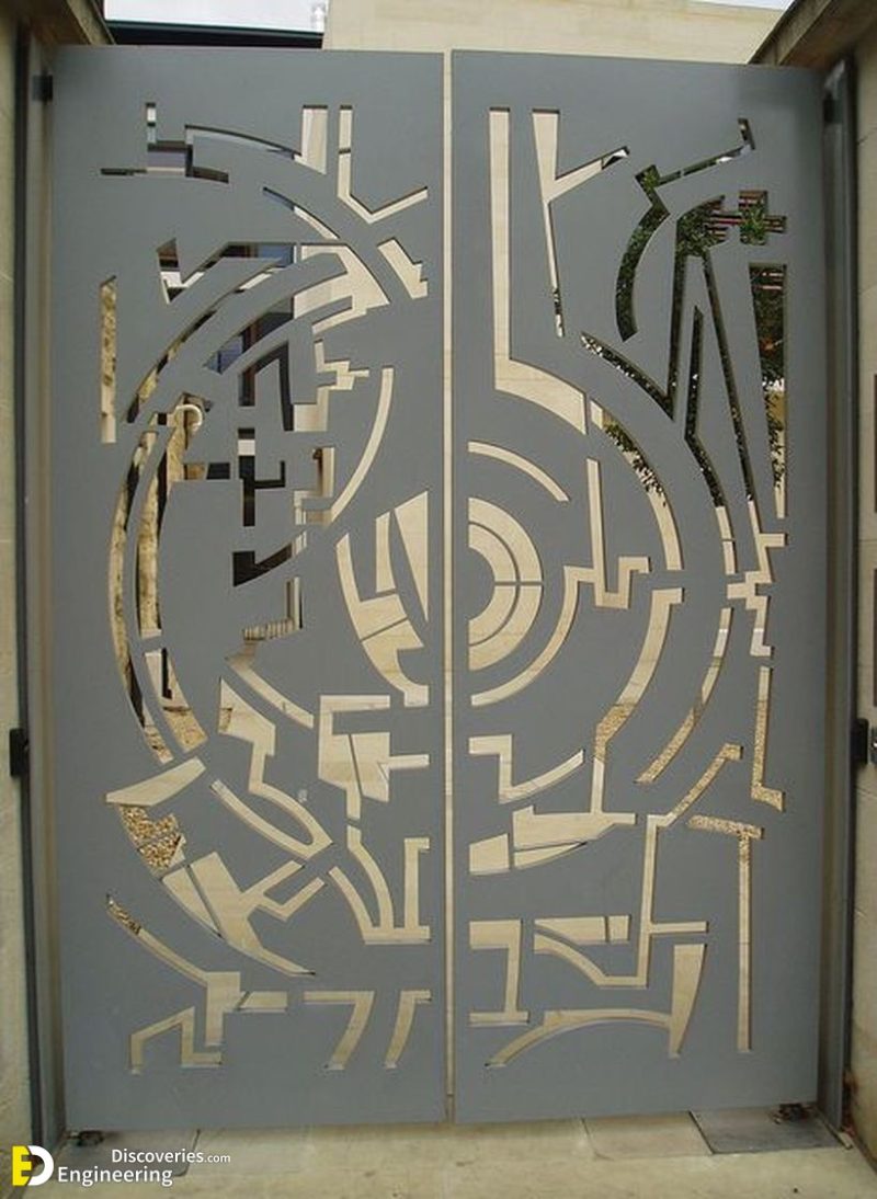 Top 28 Modern Gate Design Ideas For 2023 | Engineering Discoveries