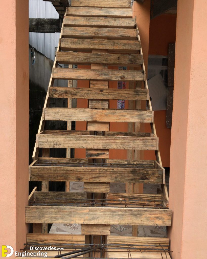 27+ Images RCC Concrete Stair Stringer Beams Under Construction ...