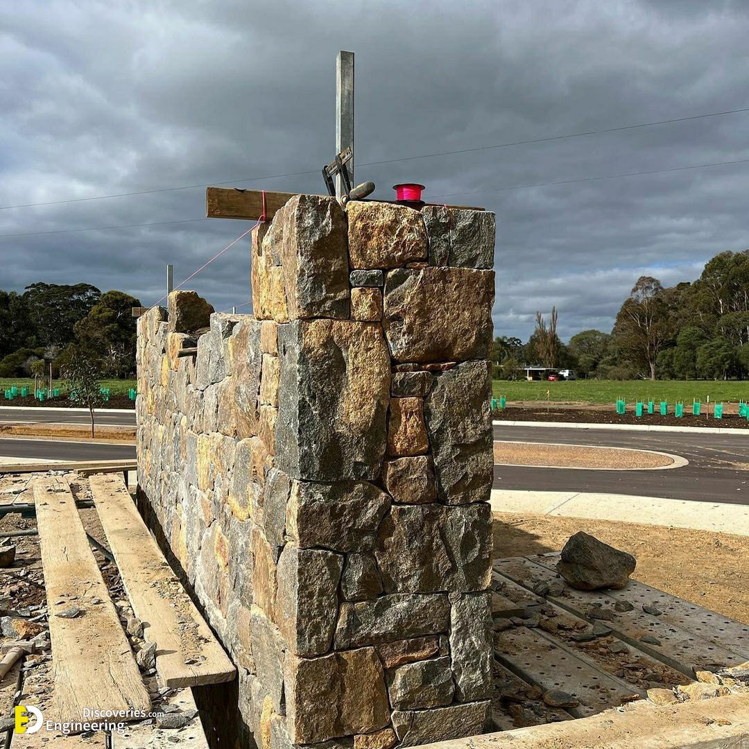 How To Build Unique Stonewall | Engineering Discoveries