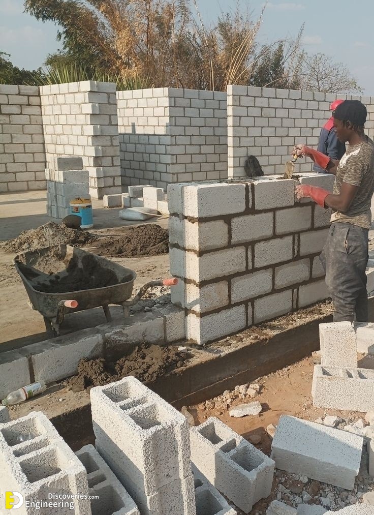 29+ Images Of Hollow Concrete Block Work! | Engineering Discoveries