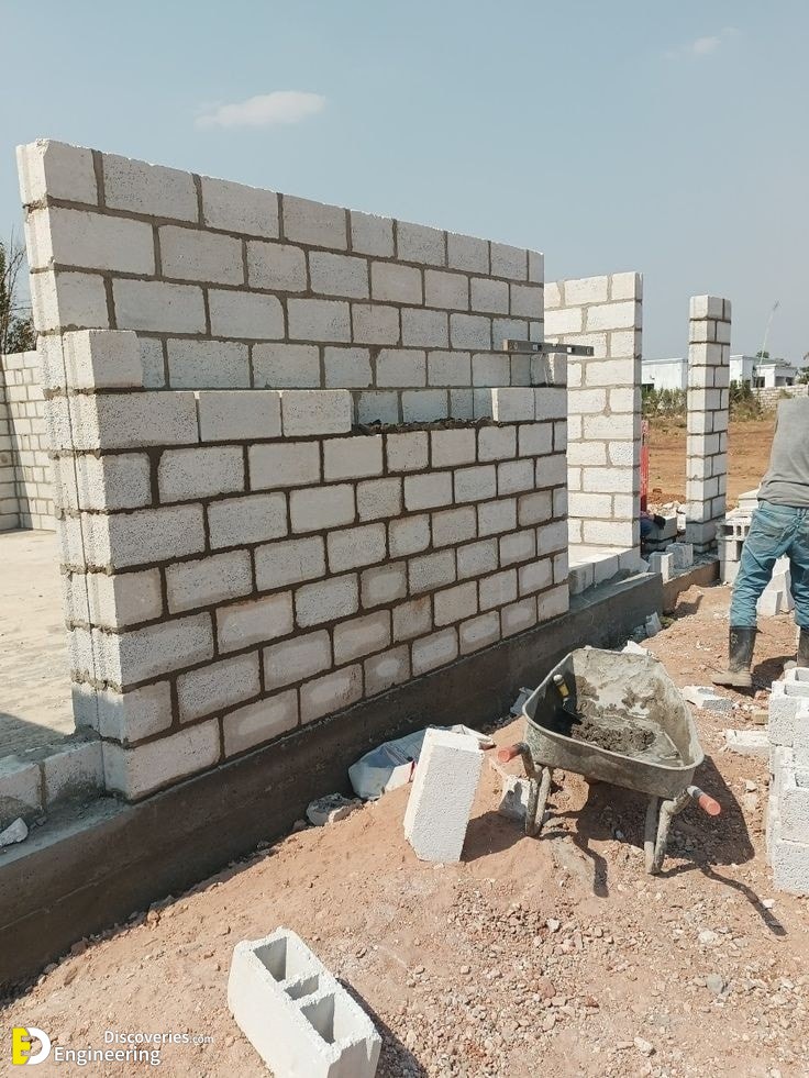 29+ Images Of Hollow Concrete Block Work! | Engineering Discoveries