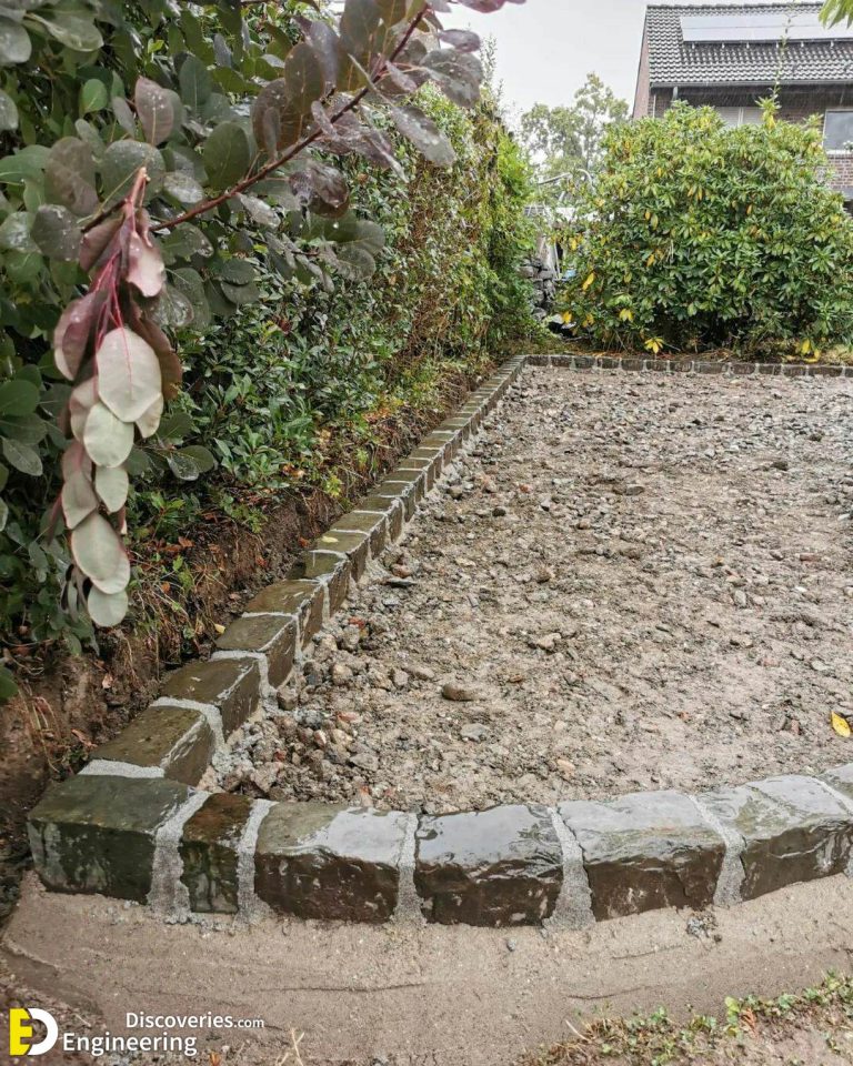 How To Build A Mow Strip For Your Lawn | Engineering Discoveries