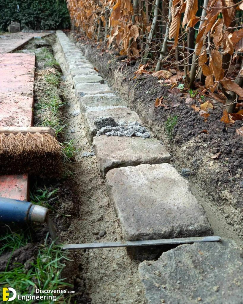 How To Build A Mow Strip For Your Lawn | Engineering Discoveries