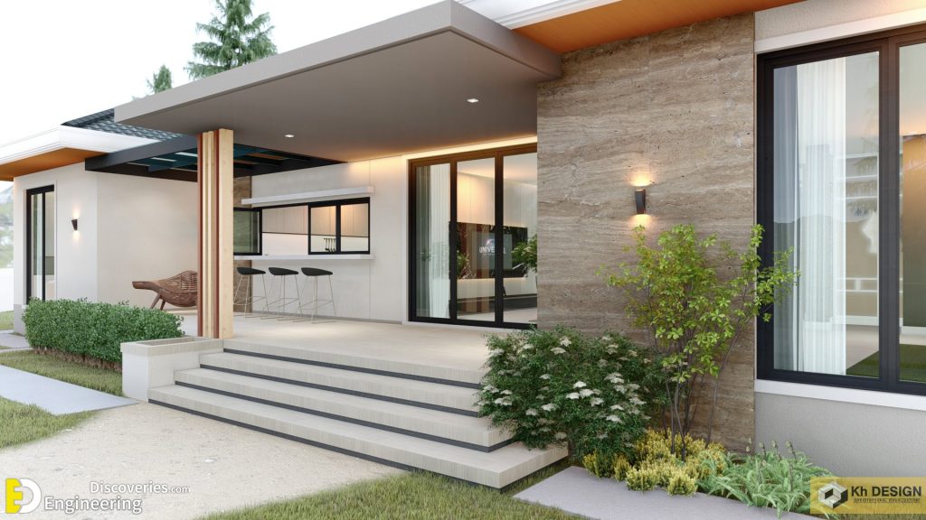 Modern Bungalow House Plan 180m X 120m With 5 Bedroom Full Plan Engineering Discoveries