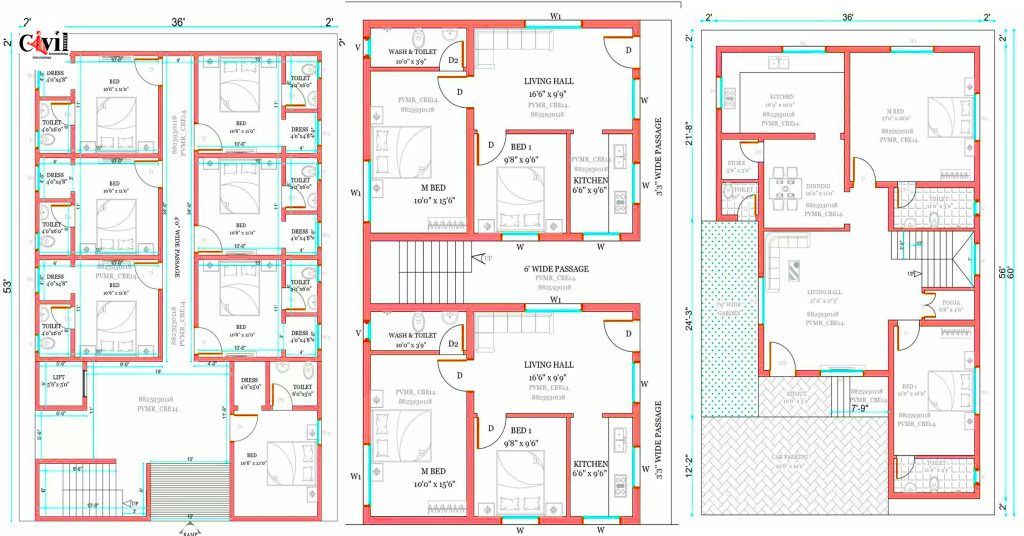 34+ Photos Of 2D House Plans For Different Areas | Engineering ...