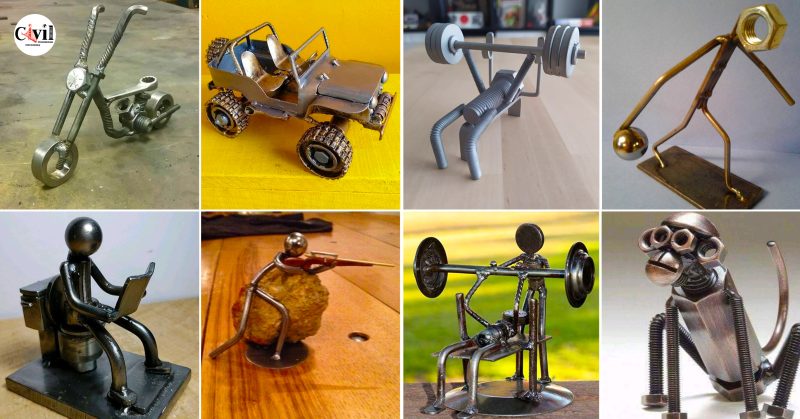 Recycling Scrap Metal Into Riveting Works Of Art | Engineering Discoveries