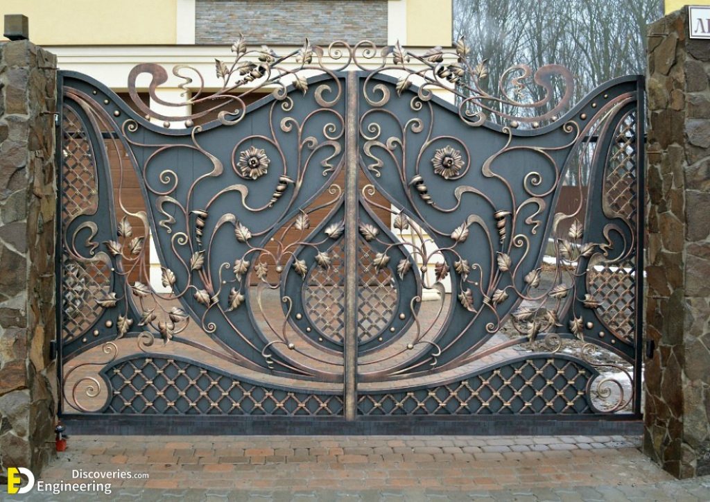 Top 28 Modern Gate Design Ideas For 2023 | Engineering Discoveries