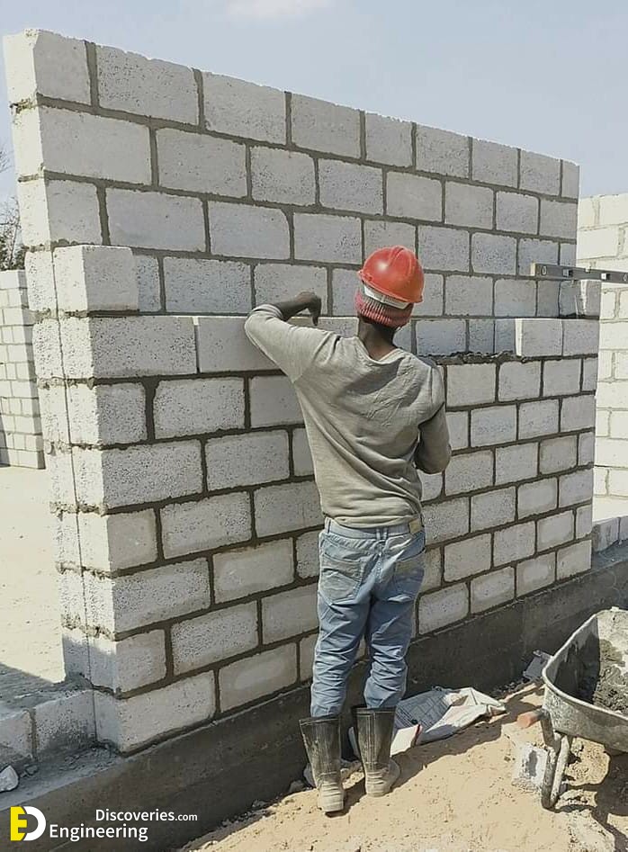 31+ Photos Of Hollow Concrete Block Work! | Engineering Discoveries