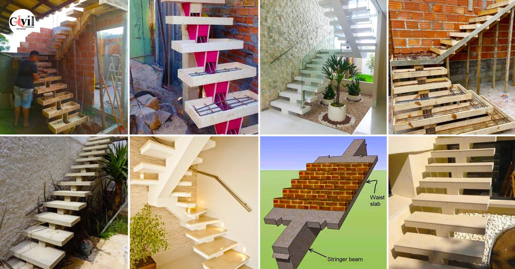 What Is A Stair Stringer Beam - RCC Concrete Stair Stringer Beams 37 ...