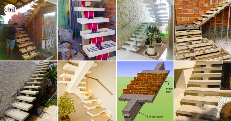 What Is A Stair Stringer Beam - RCC Concrete Stair Stringer Beams 37 ...