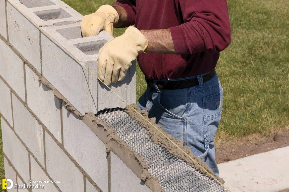 31+ Photos Of Hollow Concrete Block Work! | Engineering Discoveries