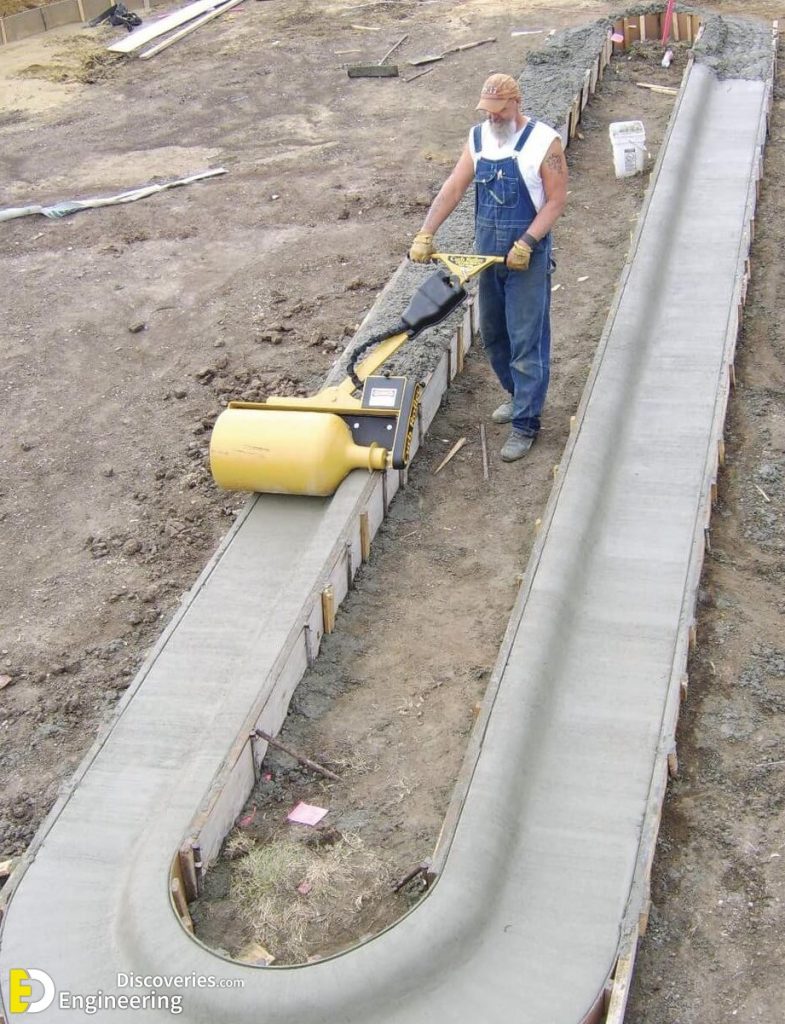 28+ Photos Of Concrete Curbs And Gutters Under Construction ...