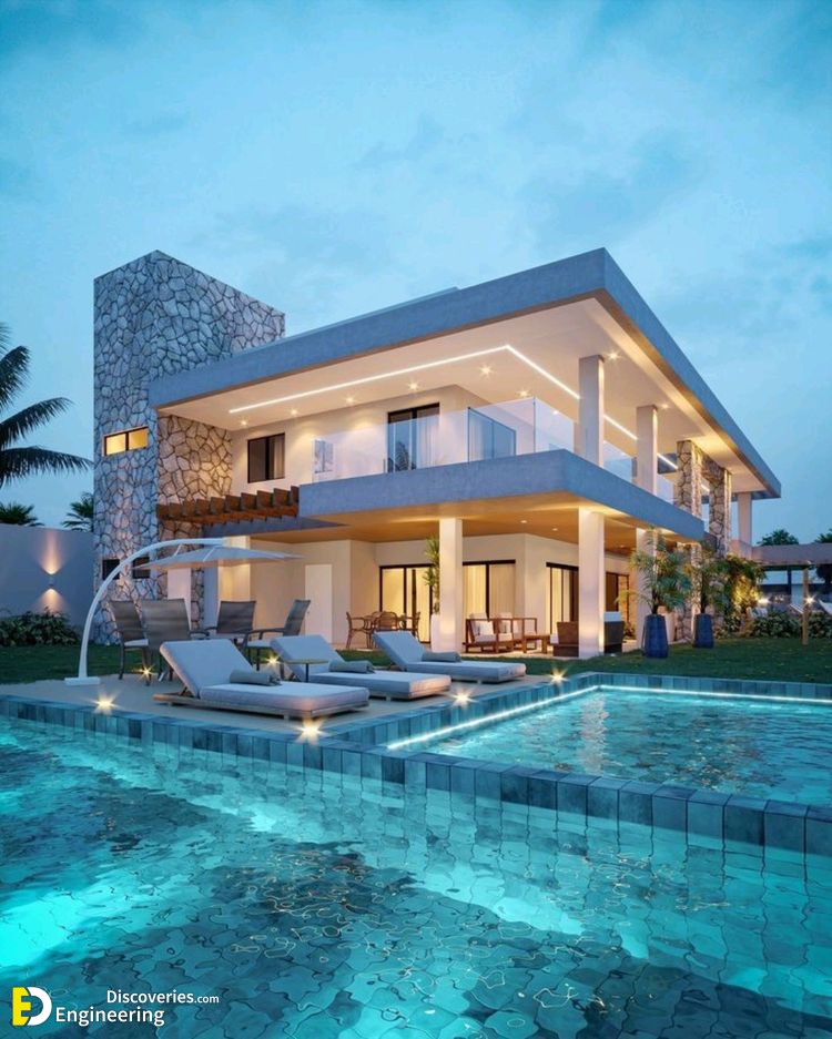 Modern House Design Ideas With Swimming Pool! | Engineering Discoveries