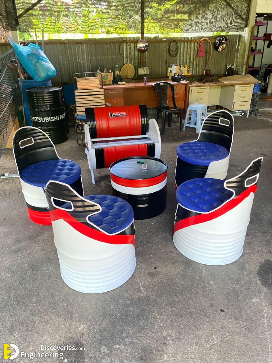 Practical Ways To Recycle Old Gallon Metal Drums | Engineering Discoveries