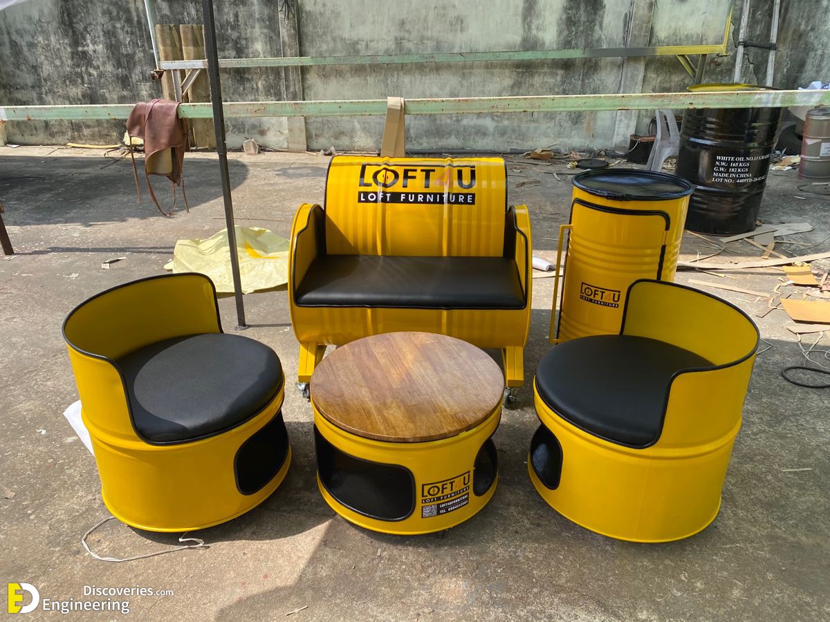Practical Ways To Recycle Old Gallon Metal Drums | Engineering Discoveries