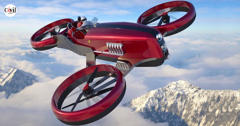 Formula Drone One Is A Flying Car Inspired by 1950s F1 Ferraris!