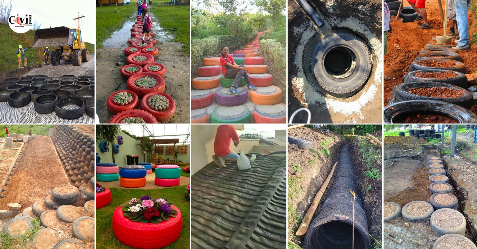 How To Use Tires In Different Construction Projects | Engineering ...