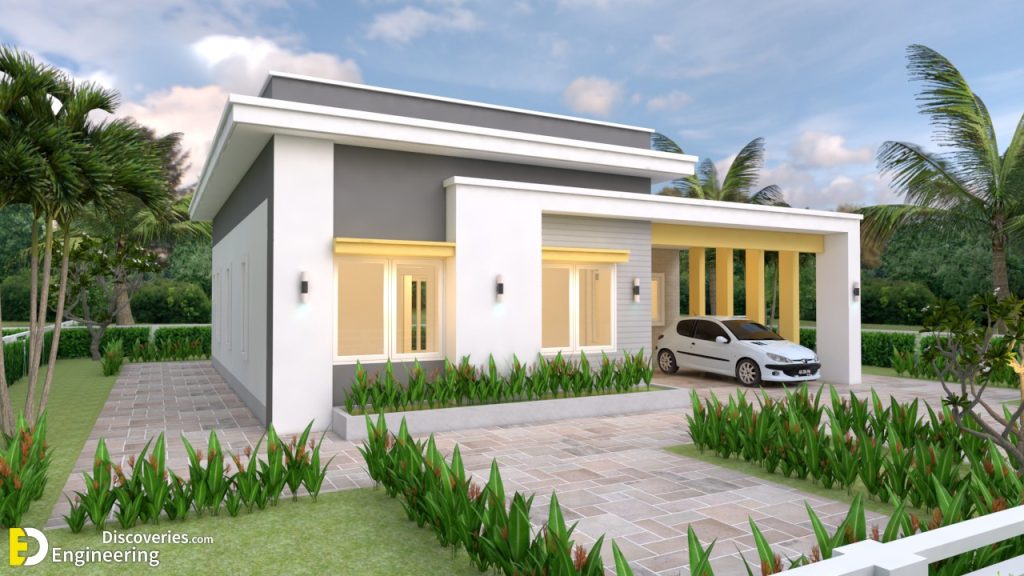 Royal House Design Plans 12.0 m×11.0 m With 3 Bedrooms