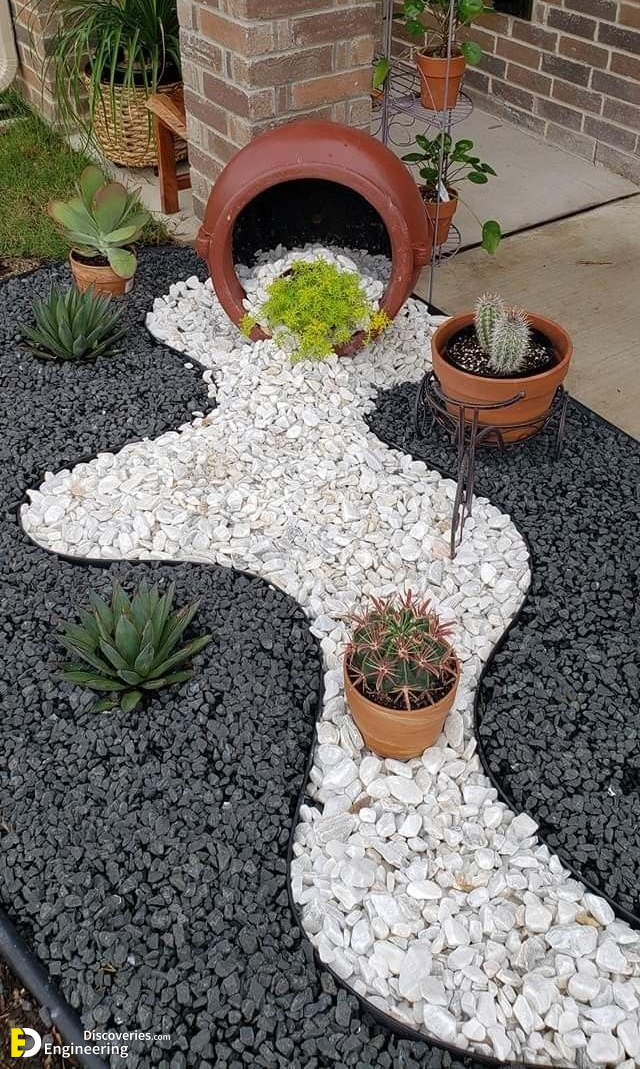 Stone Wound Garden Designs Fake Lawn Job Done This Week With Stepping