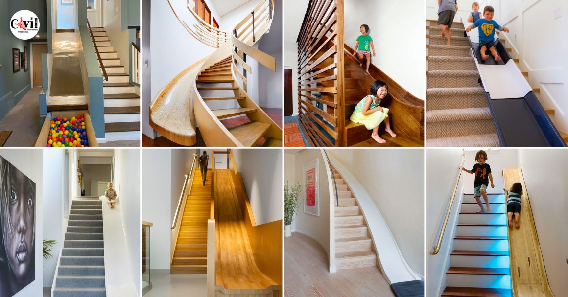 The Mind-Blowing Stairs With Dreamy Skating Rink For Kids | Engineering ...
