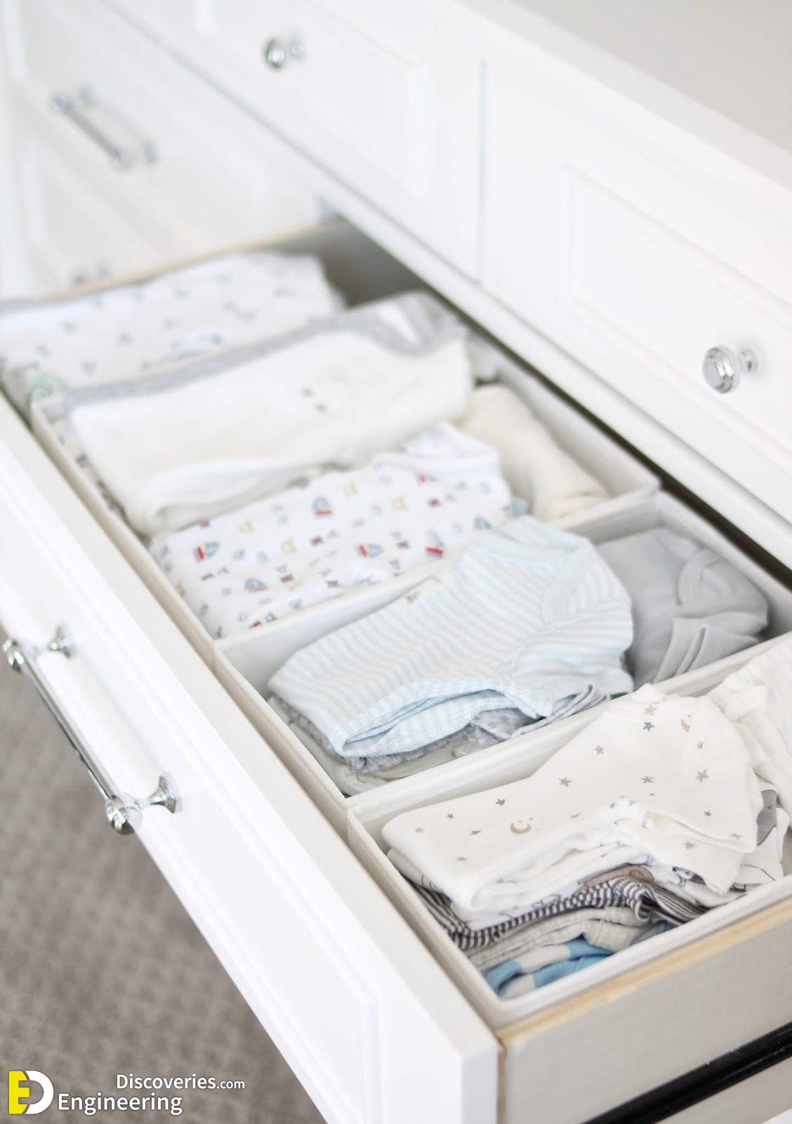 Organizing Children’s Things In The Chest Of Drawers And Tips ...