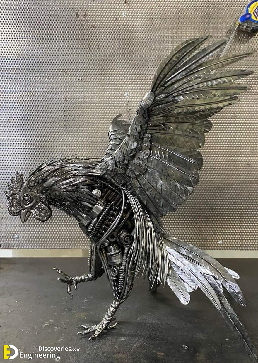 Transforming Scrap Metal Into Stunning Artwork! | Engineering Discoveries