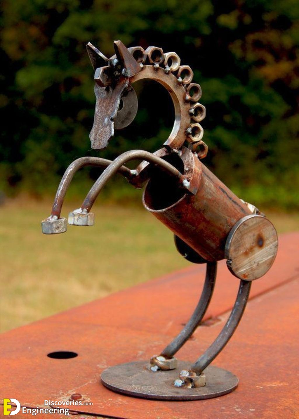 35+ Incredibly Beautiful Scrap Metal Sculptures And The Visionary ...