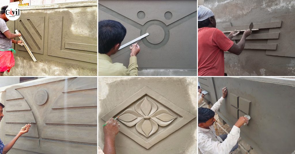 Learn HowTo Create The Most Incredible Wall Plaster Designs ...