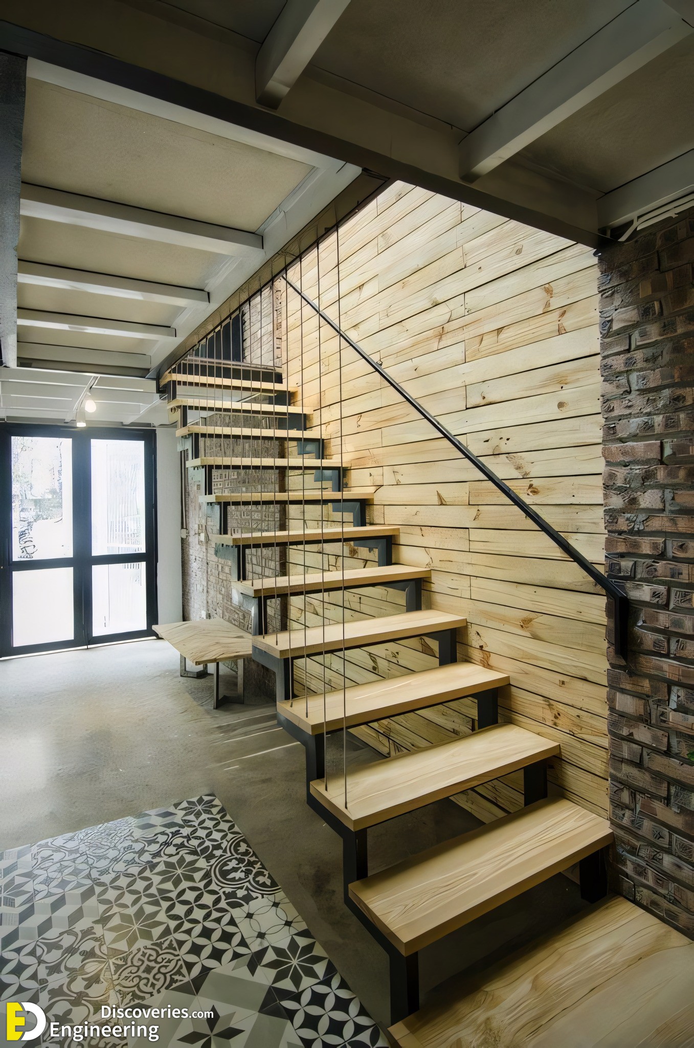 45 Luxury Stair Ideas To Transform Your Interior Space | Engineering ...