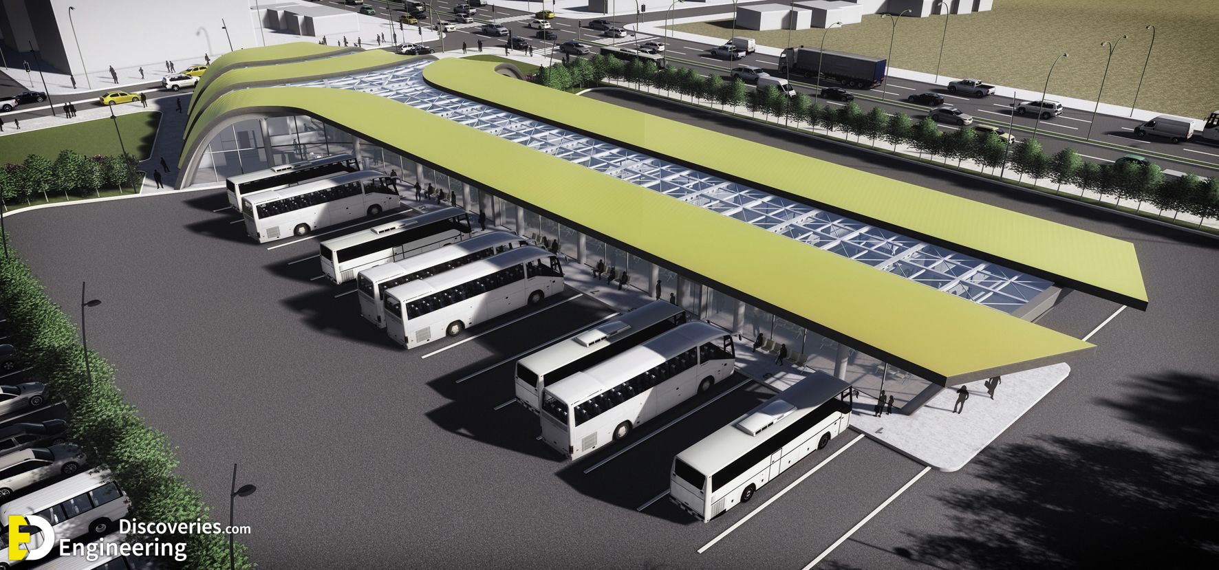 Bus Parking Lot Layout UMM ULUDAG ARCHITECTURE Cayırova Bus